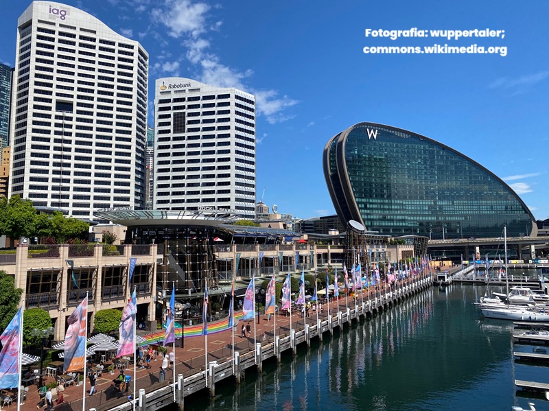 Cockle Bay Park w Sydney – projekt Henning Larsen Architects ...